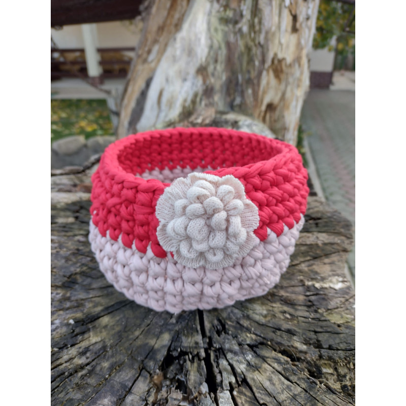 Cos depozitare crosetat