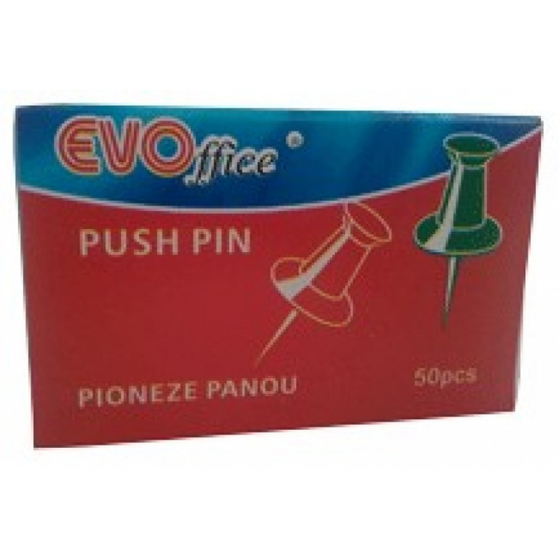 Pioneze color panou pluta 50 buc/cutie