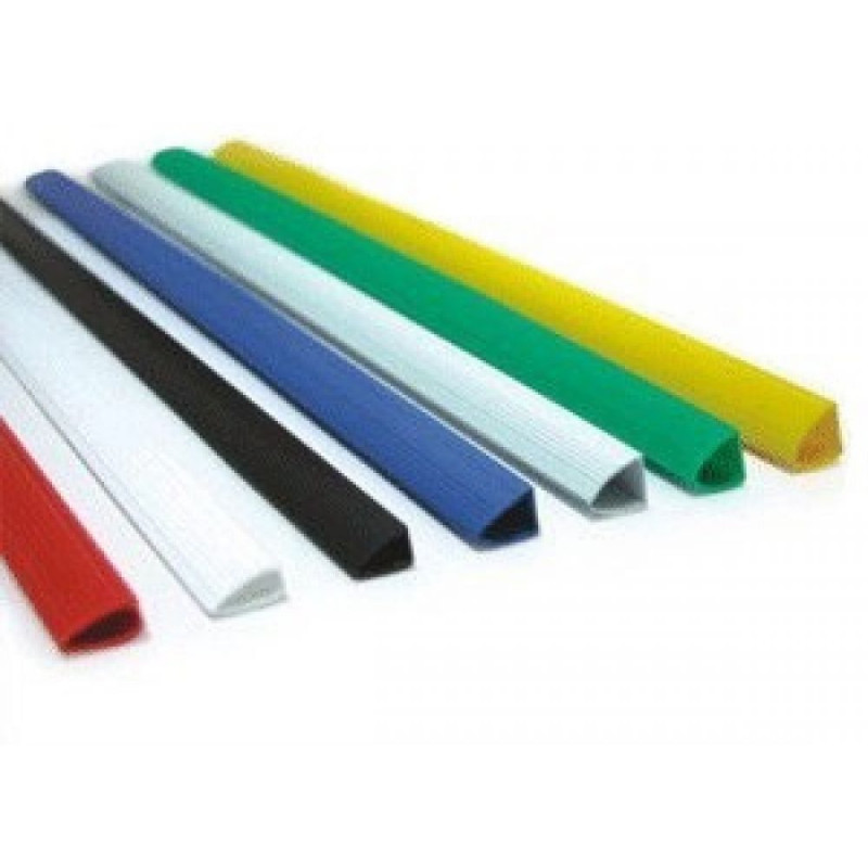 Baghete plastic 4 mm pentru 2-10 pagini, 100 buc/cutie